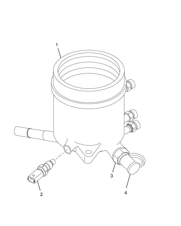 Mfr. Part Number: 1873077C91 by International® Fuel Filter Housing