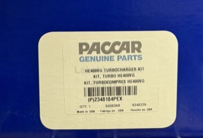 P/N: 2348184PEX | Genuine Paccar® Turbocharger For MX-13 EPA2