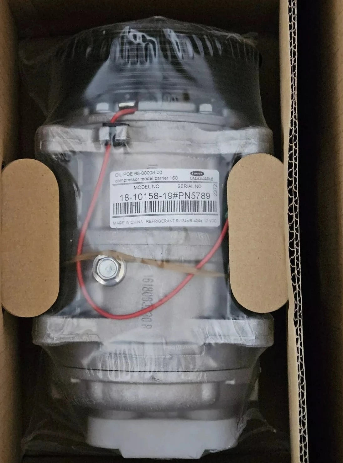 P/N: 18-10158-05 | Genuine Carrier Transicold® A/C Compressor