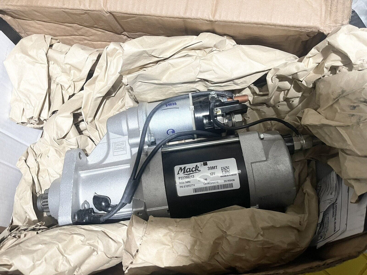 P/N: D61-6005-007 | Genuine Delco Remy® New Starter Motor 39MT SAE1 12 ...