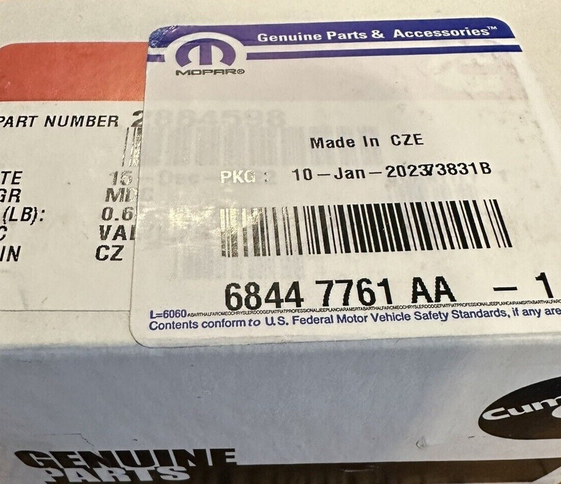 P/N: 68447761AA | Genuine Mopar® Pressure Regulator Valve