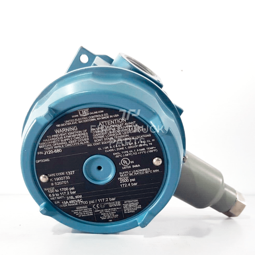 P/N: H122-614 | United Electric Controls® Differential Pressure Switch