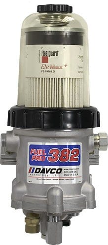 382932PACR02-25 by Davco® 328 Fuel Water Separator HT(25),12V,QC