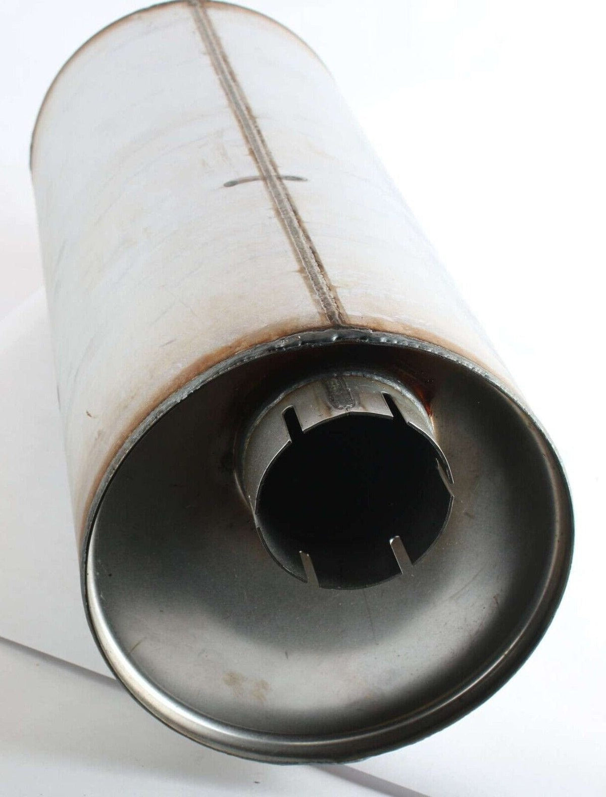 P/N: M085056 | Genuine Donaldson® Muffler- Round Style 2