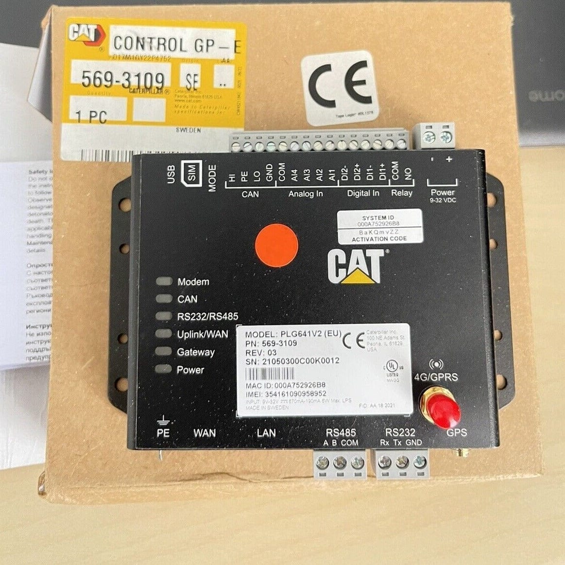 P/N: 569-3109 | Genuine CAT® Electronic Control Group For C9