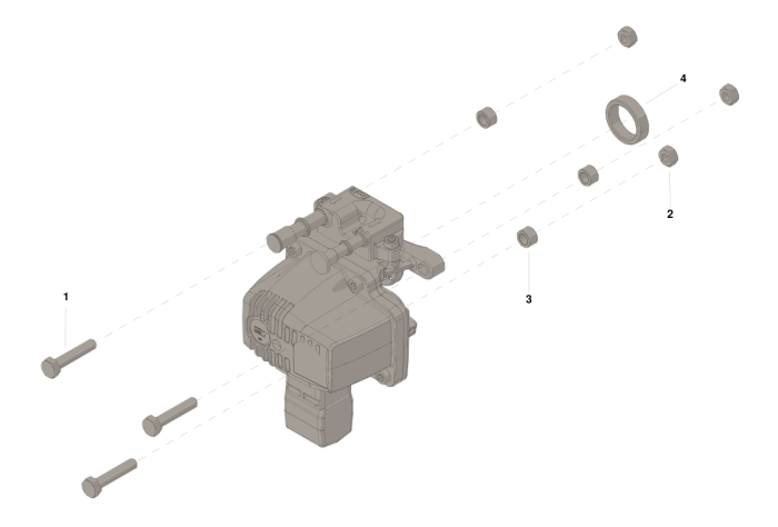 OEM Cummins® - Part Number: 5579309 - Mounting Kit for Diesel Engines