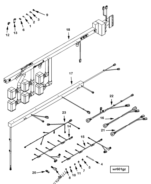 Cummins® - PN: 4969118 - Electronic Control Module Wiring Harness