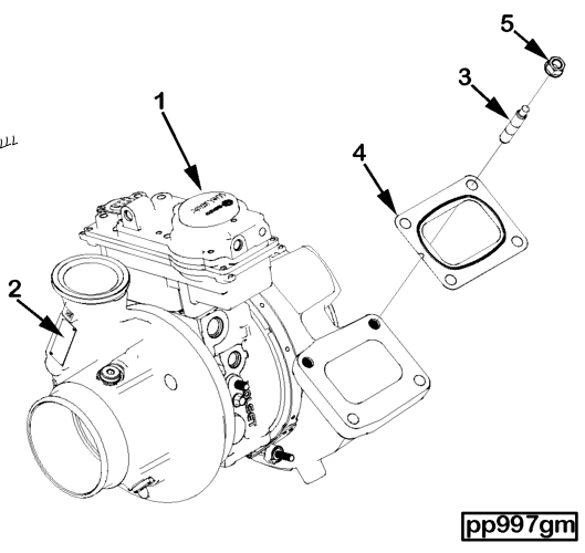 Mfr. Part Number: 2882136 by Cummins® Turbocharger