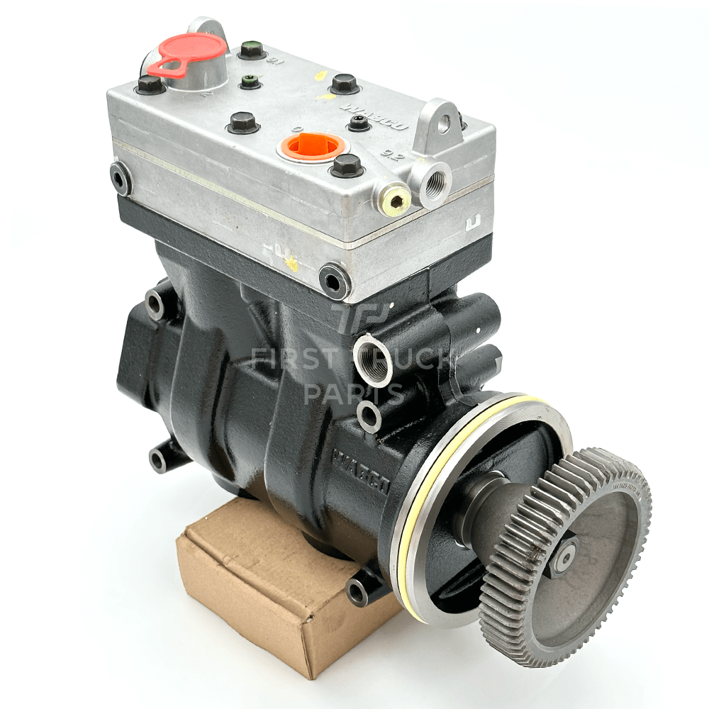 P/N: 2020644PEX Genuine Paccar® Air Brake Compressor 2 Cylinde