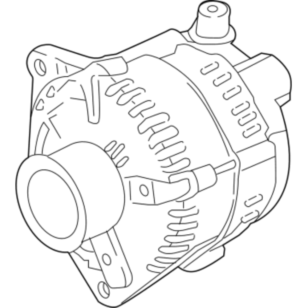 Part Number: PC3Z-10346-F | Genuine Ford® Alternator Assembly