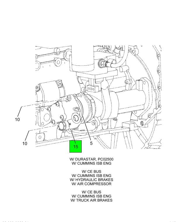 PN: 4167184C91 | Genuine International® Power Steering Pump