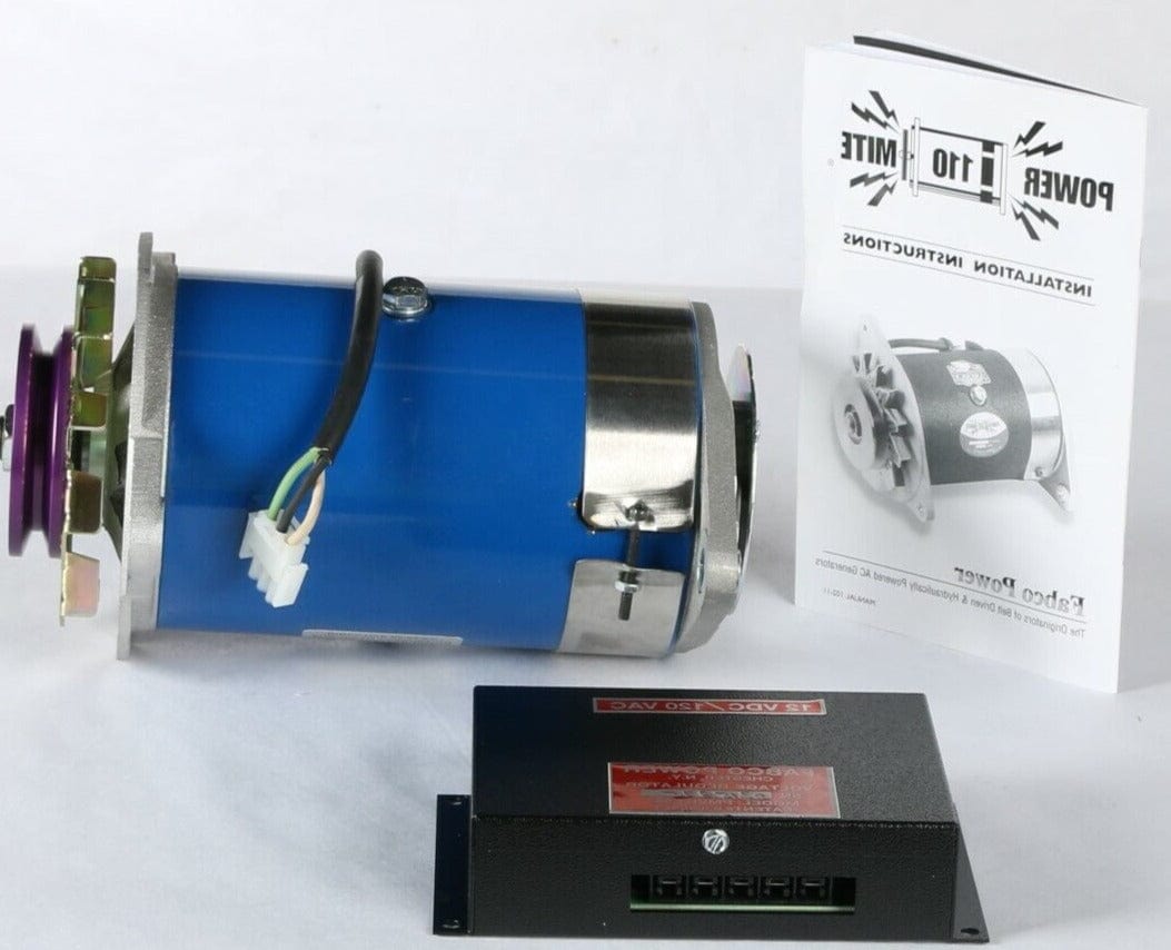 P/N: pmvr120c | Fabco Power Mite 110 Belt Driven Generator