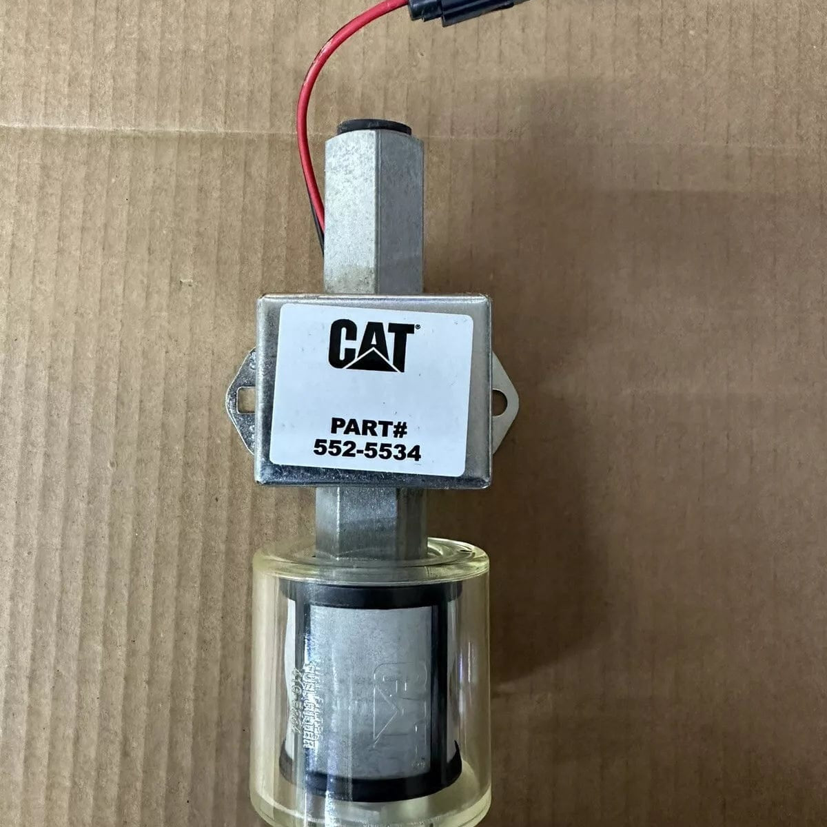 P/N: 552-5534 | Genuine Cat® Fuel Transfer Pump w/Filter