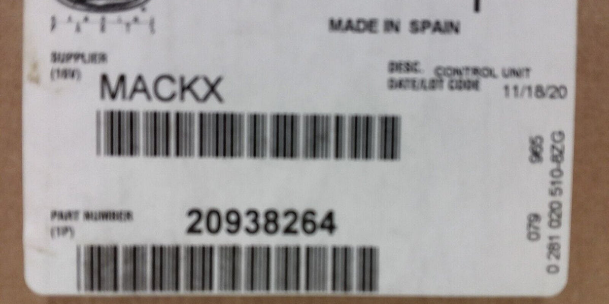 P/N: 20938264 | Genuine Mack® Engine Control Module