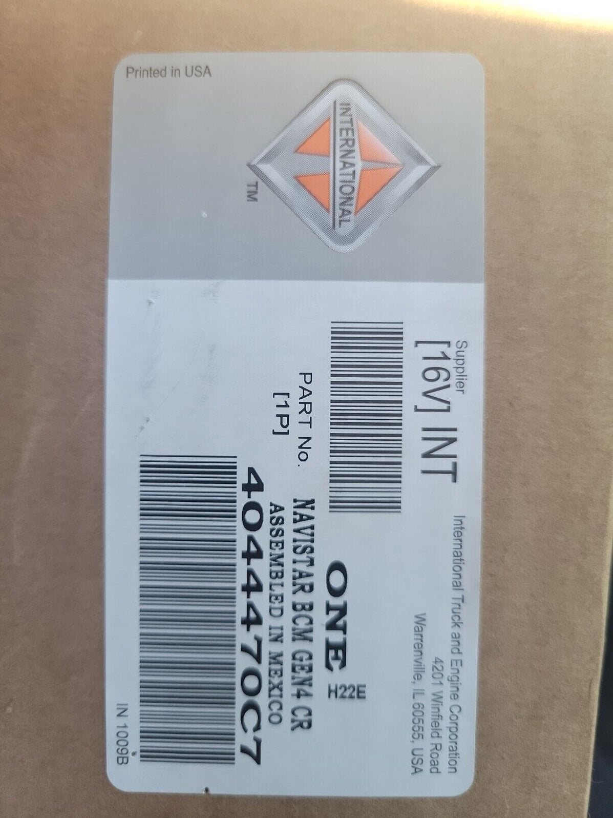 P/N: 4044470C7 | Genuine International® Body Controller